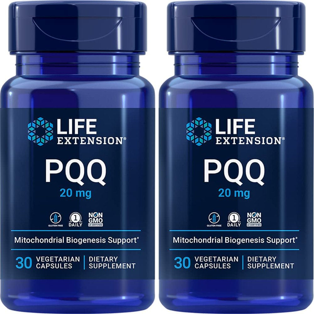 Life Extension PQQ 20 Mg 30 Vegetarian Capsules - 2 Pack – vitashop.co.nz