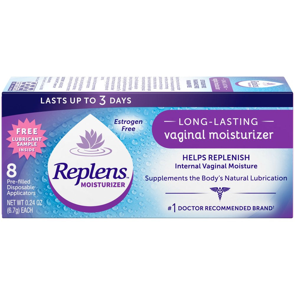 Replens Vaginal Moisturizer 4-Pack - Long Lasting Relief